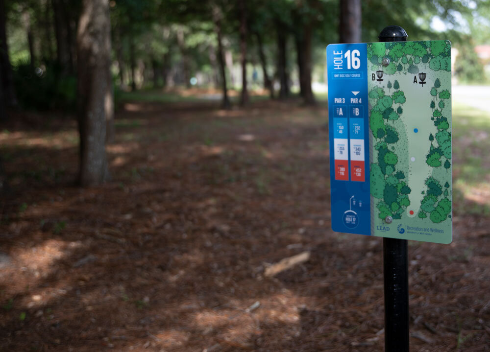 Disc Golf Course Tee Signs | Signage — Shelley Henseler