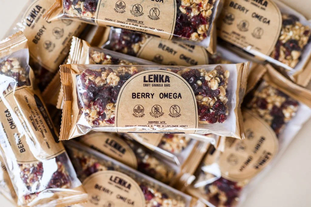 Craft Granola Bars — Lenka Bar - Craft Granola Bars
