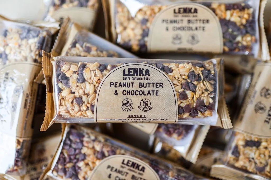Peanut Butter & Chocolate - 12 Bars — Lenka Bar - Craft Granola Bars