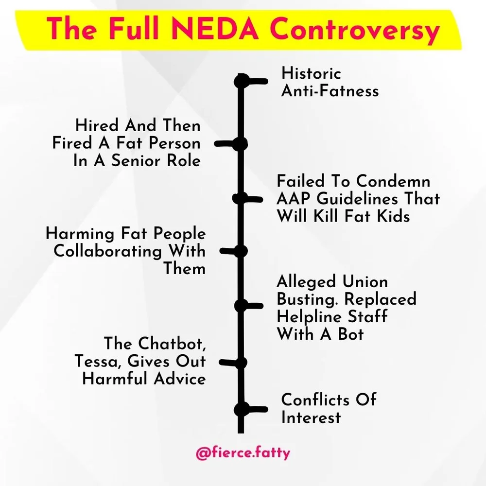 The Full NEDA Controversy Explained — Fierce Fatty