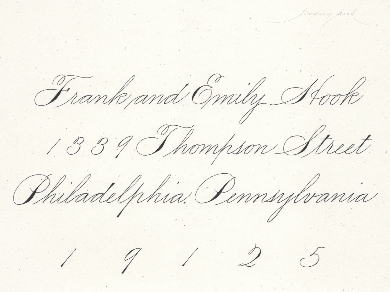 Lindsey Hook — Script Samples Gallery