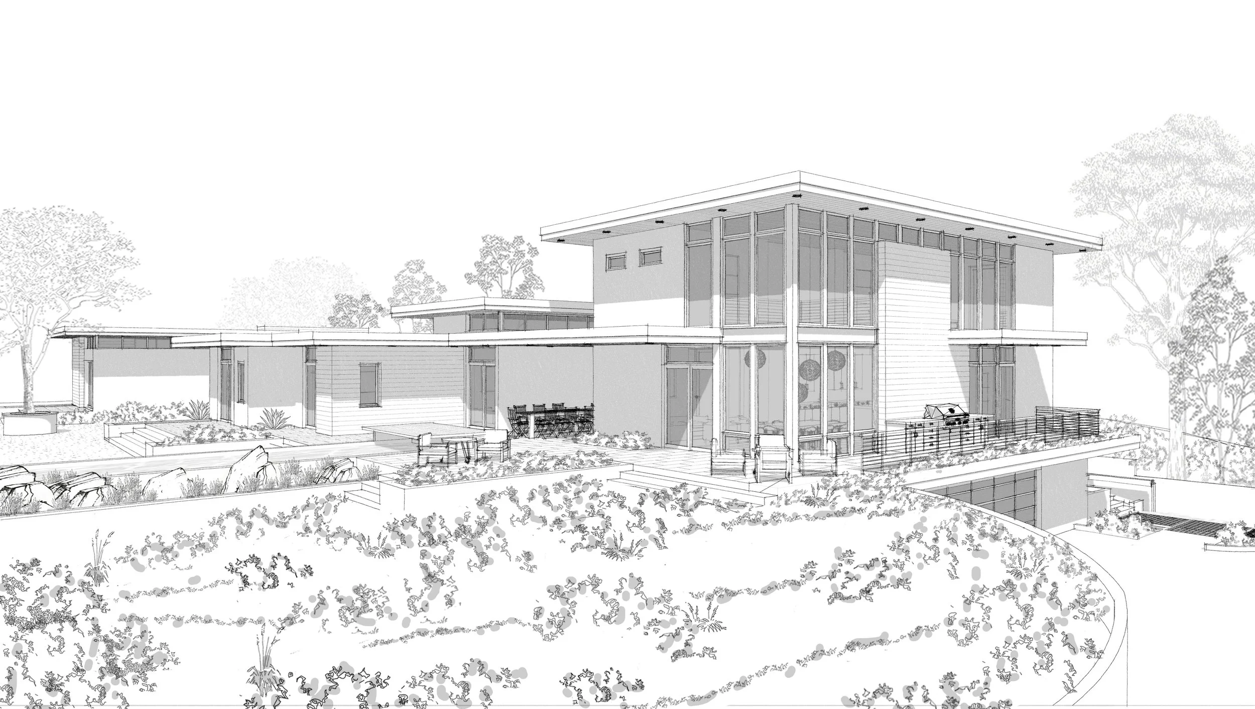 Vonberg Residence | Modern Home Architect — Isaman design, Inc.