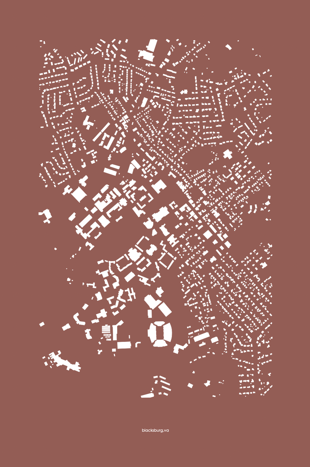 Figure Ground Mapping - A Graphic Study of the Built Environment — Rush ...