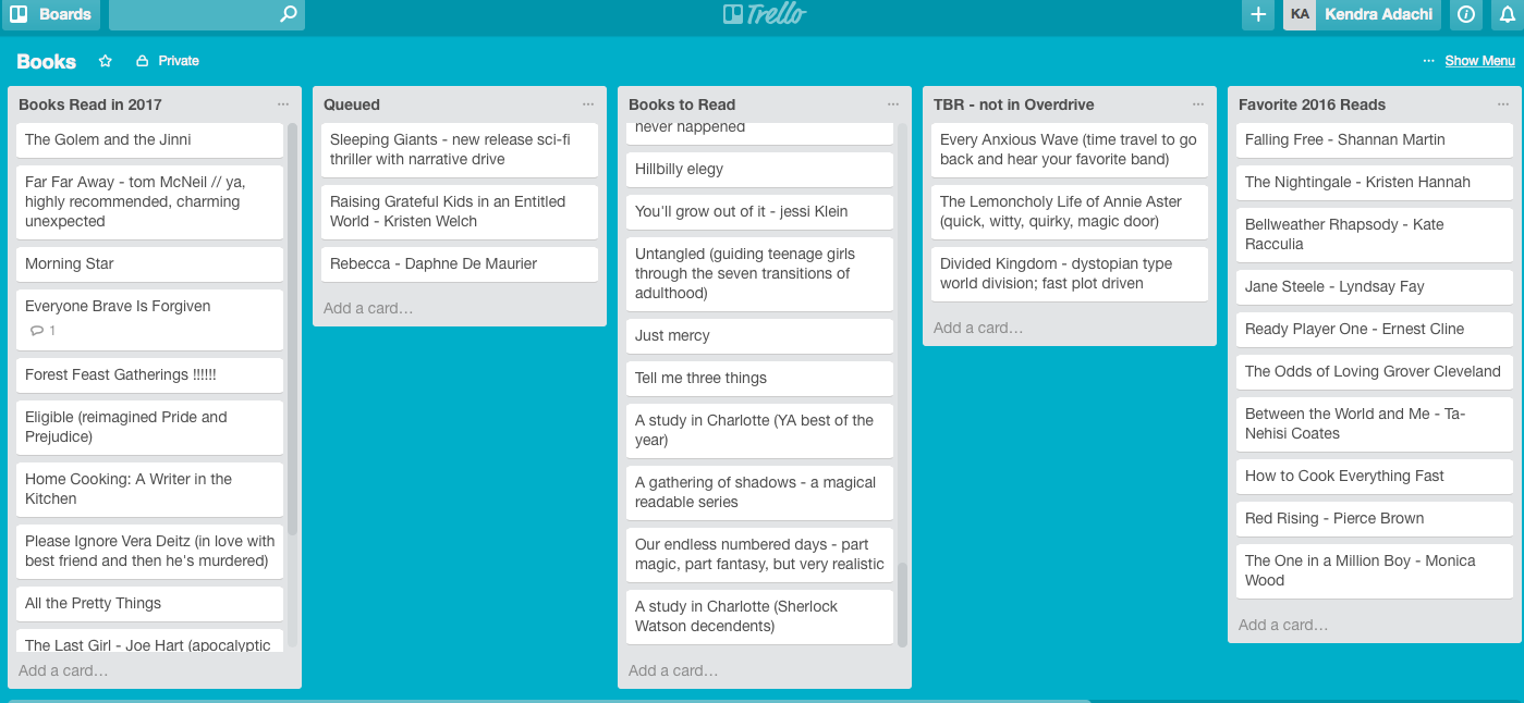 How to Use Trello to Track Your Reading — The Lazy Genius Collective