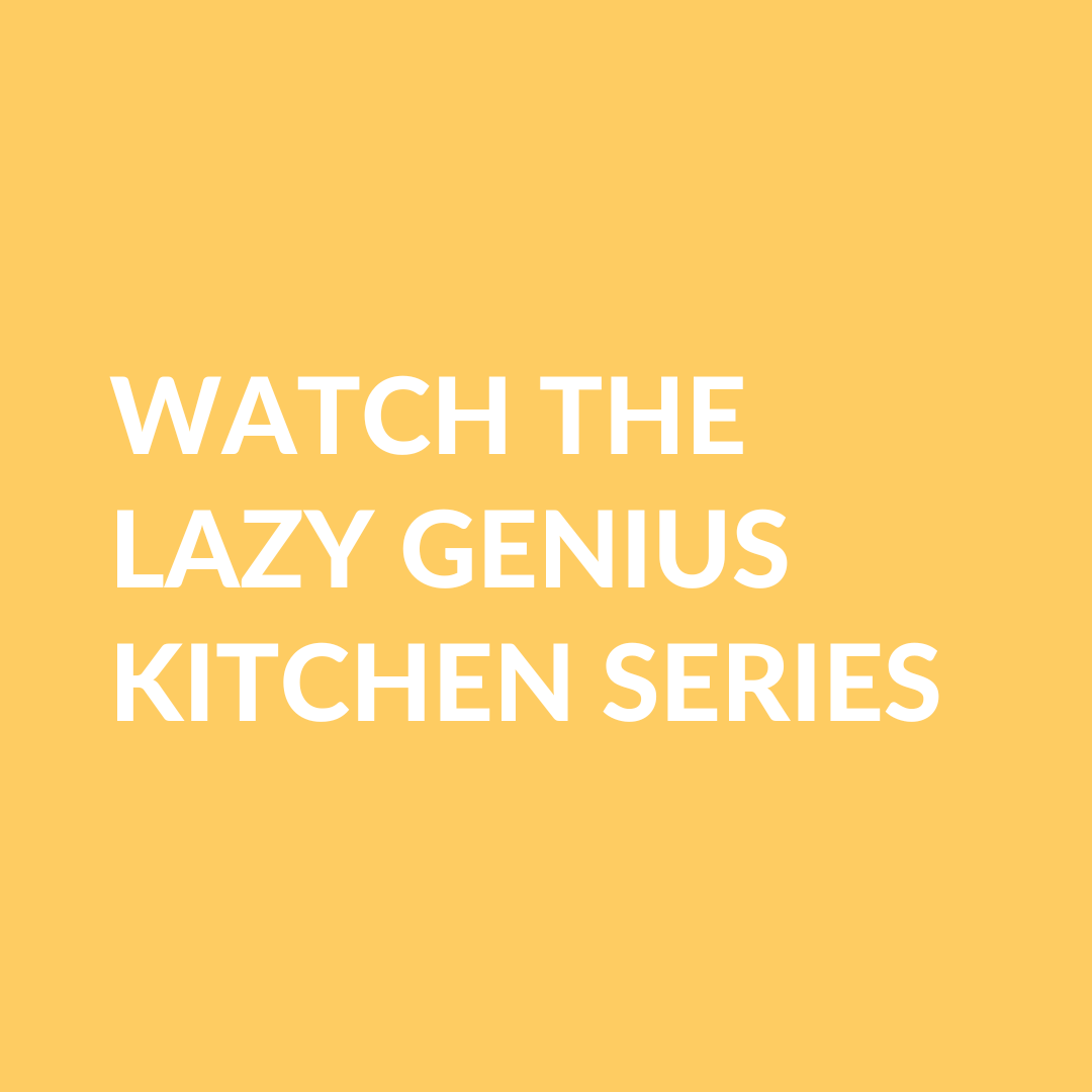 Welcome to The Lazy Genius Collective