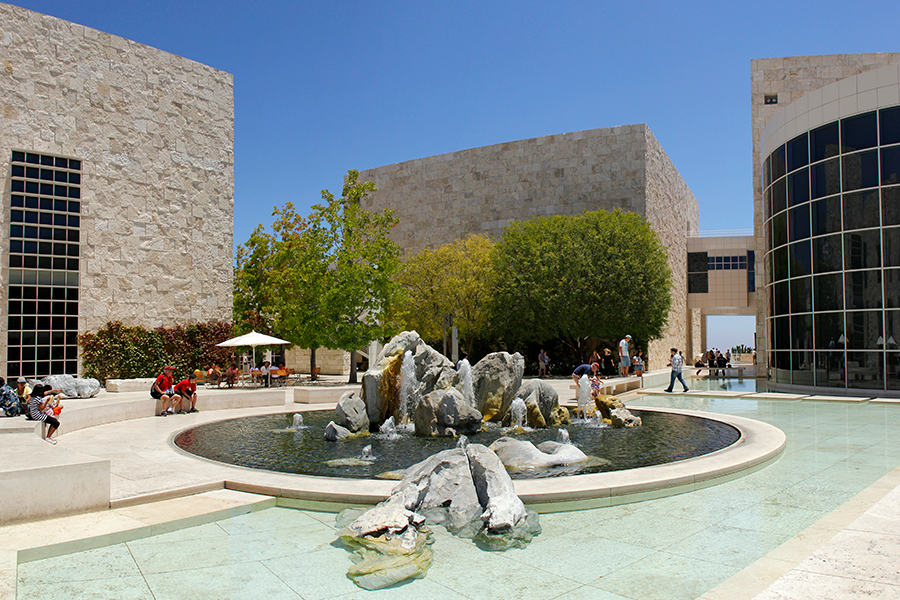 J Paul Getty Museum Architect
