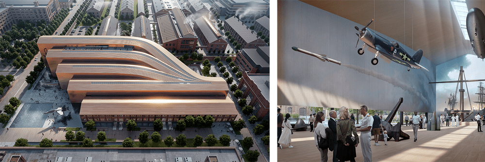 Concept Unveiled for New National Museum of the United States Navy — OLIN