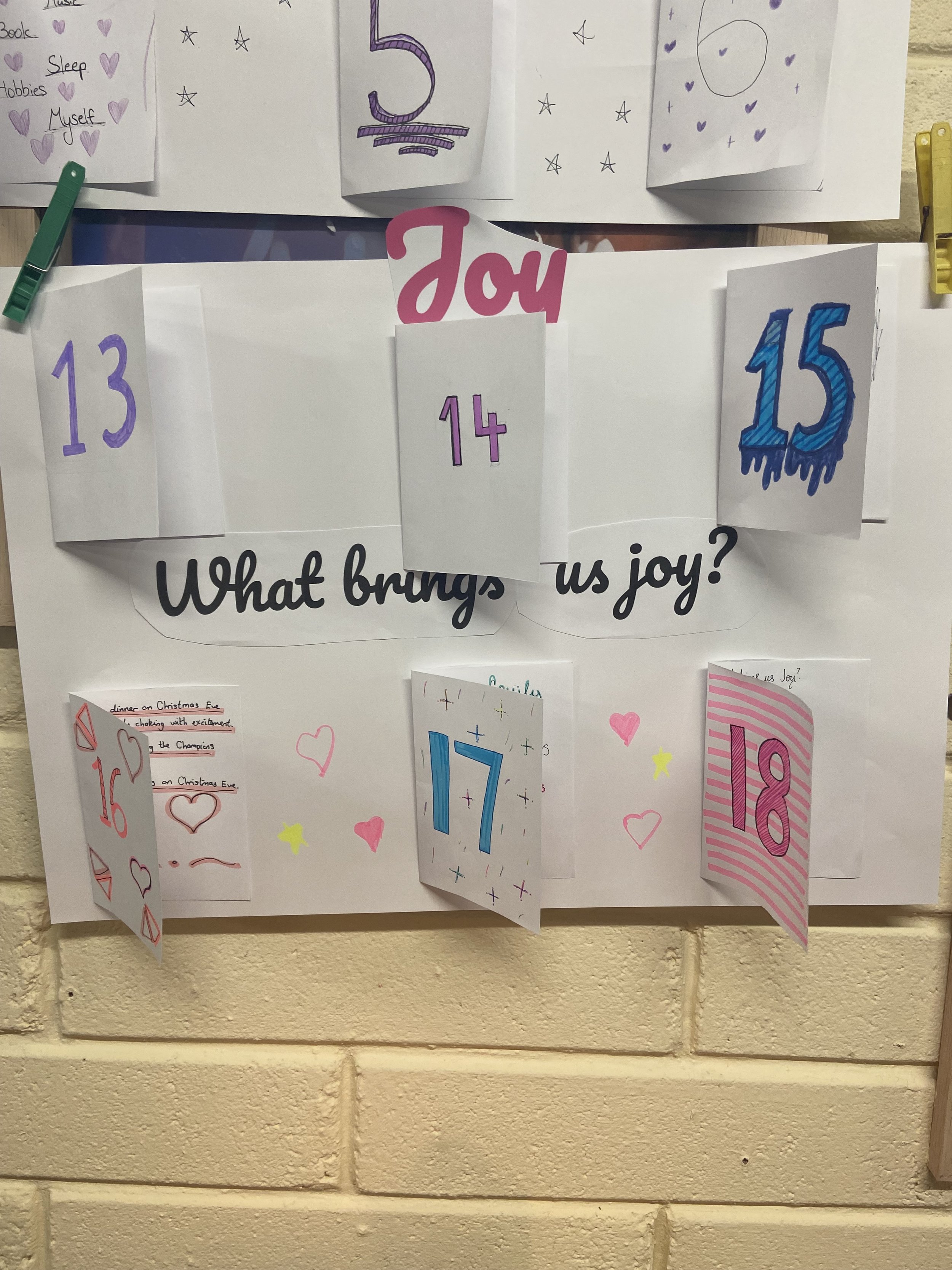 Advent Display at the Sacred Space — Sacred Heart Secondary School