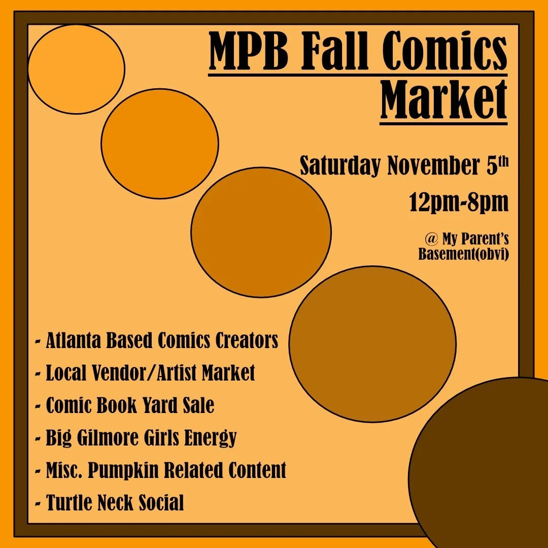 Fall Comics Market — My Parents' Basement