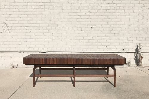 Wooden Accent Bench - Introducing the Block Bench by Geology Studio ...
