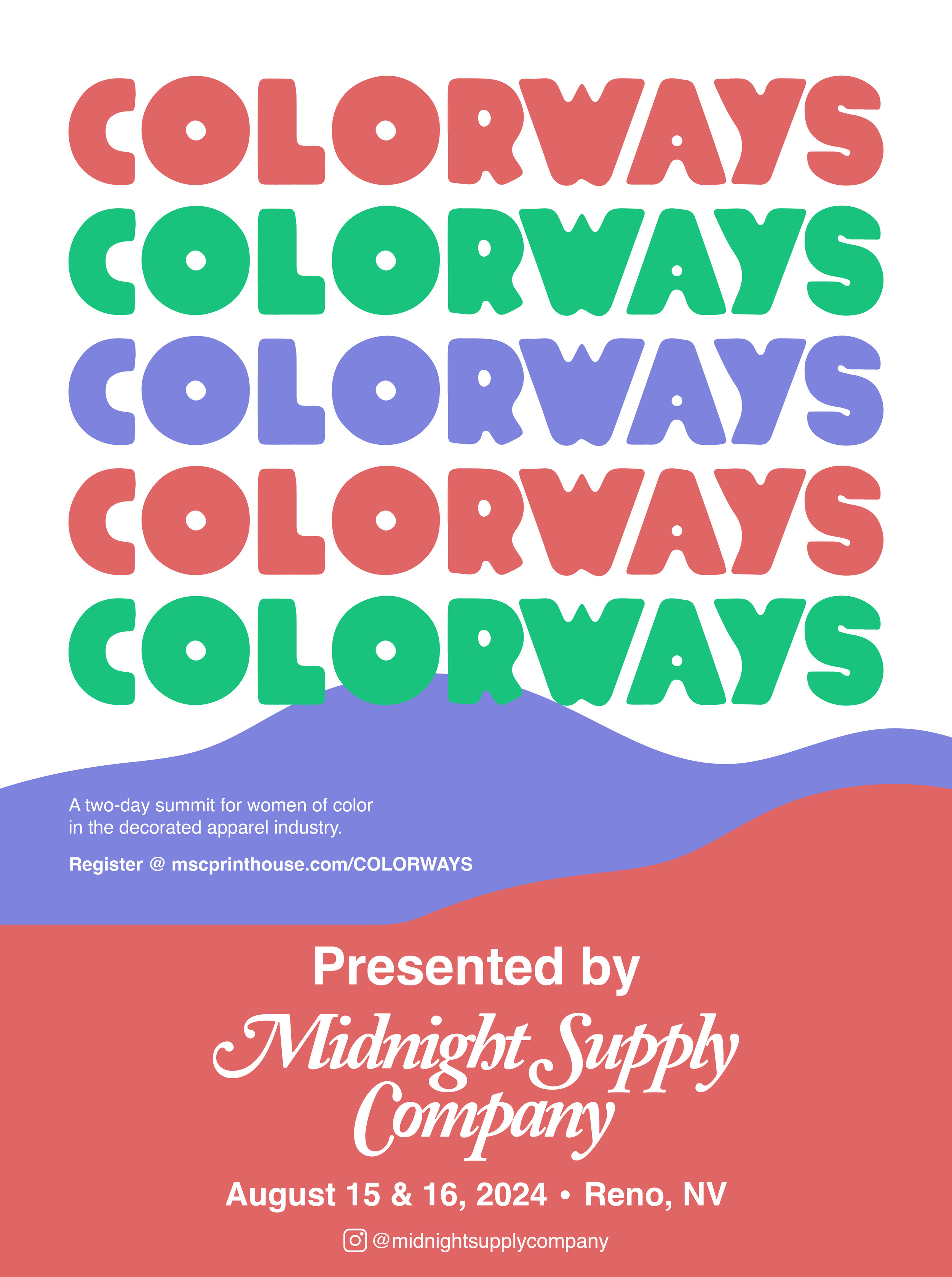 COLORWAYS — Midnight Supply Company