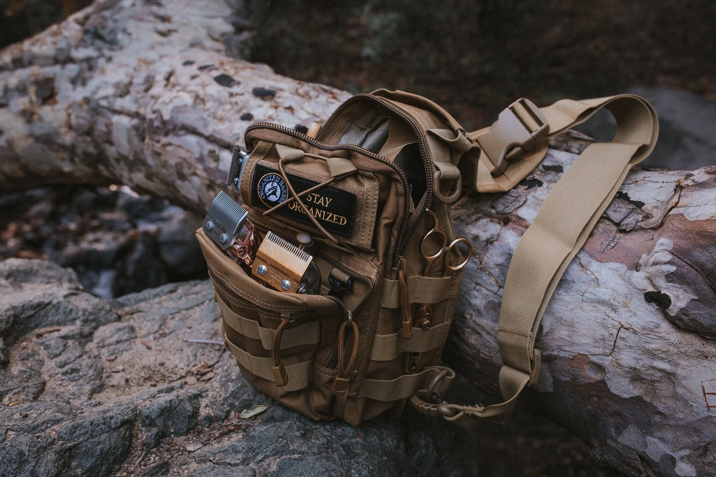 OB Crossbody Bag — ORGANIZED BARBER