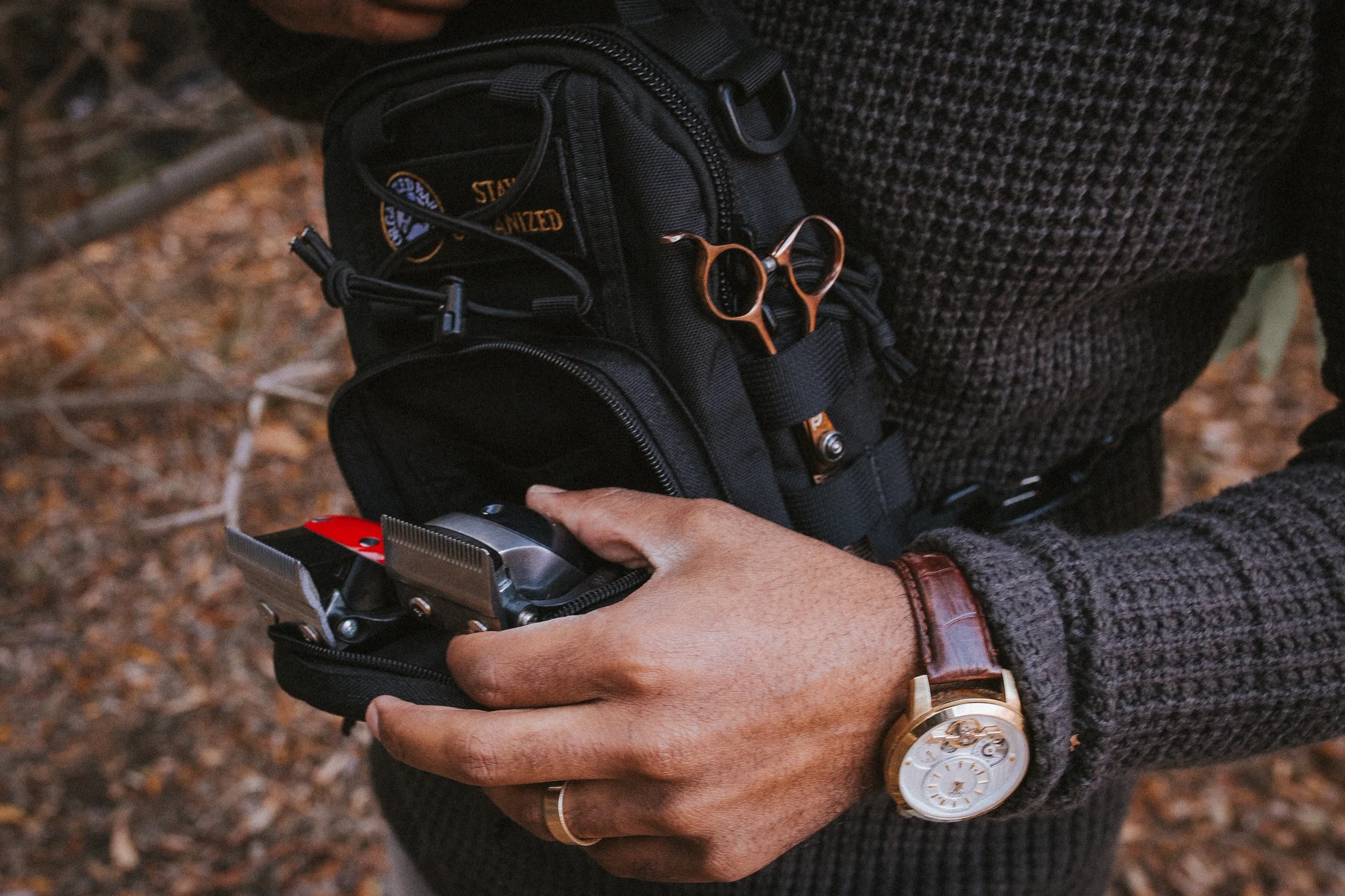OB Crossbody Bag — ORGANIZED BARBER