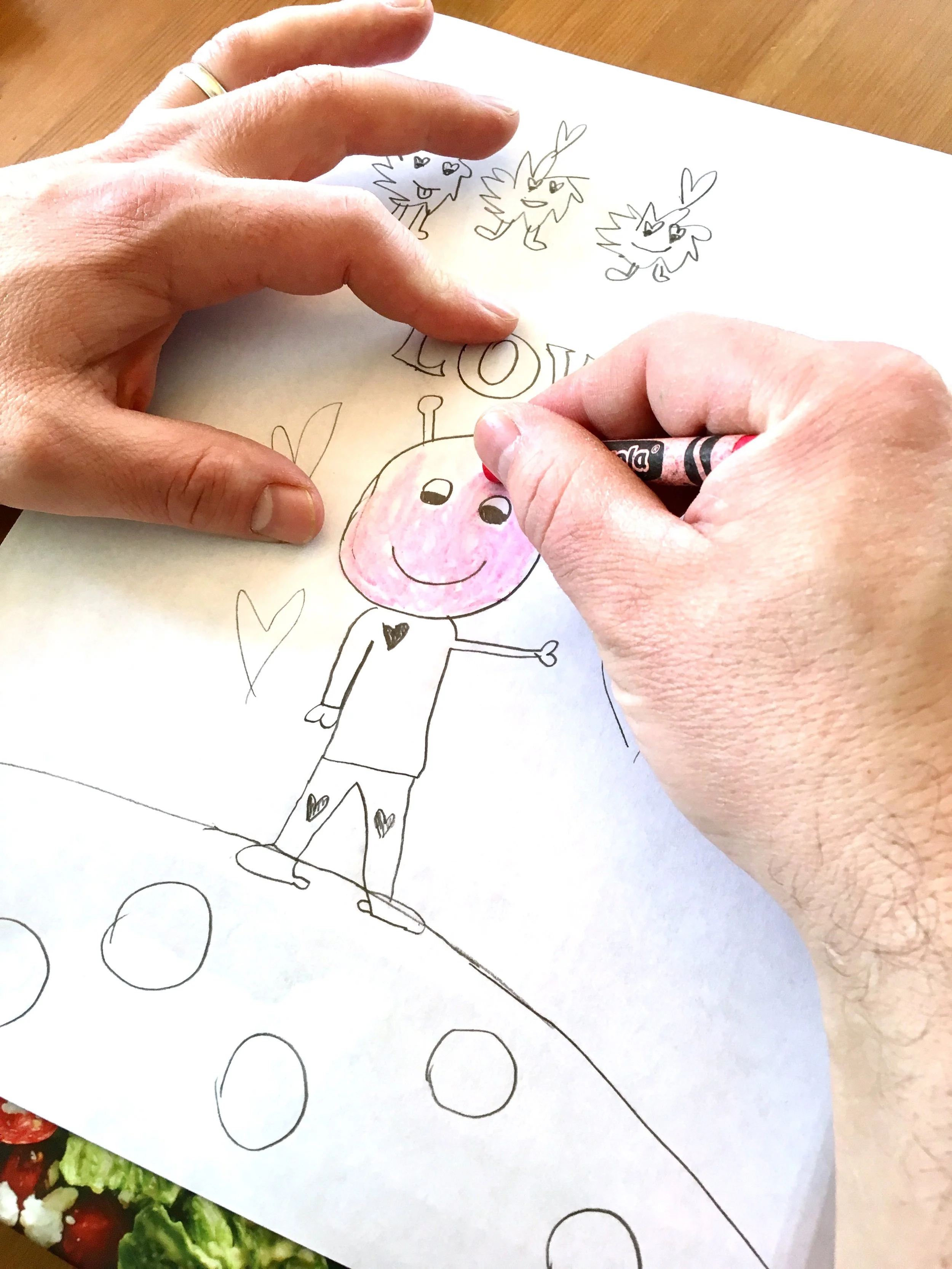 Collaborative Creation: Coloring and Doodle Pages — Bonnythings Creative