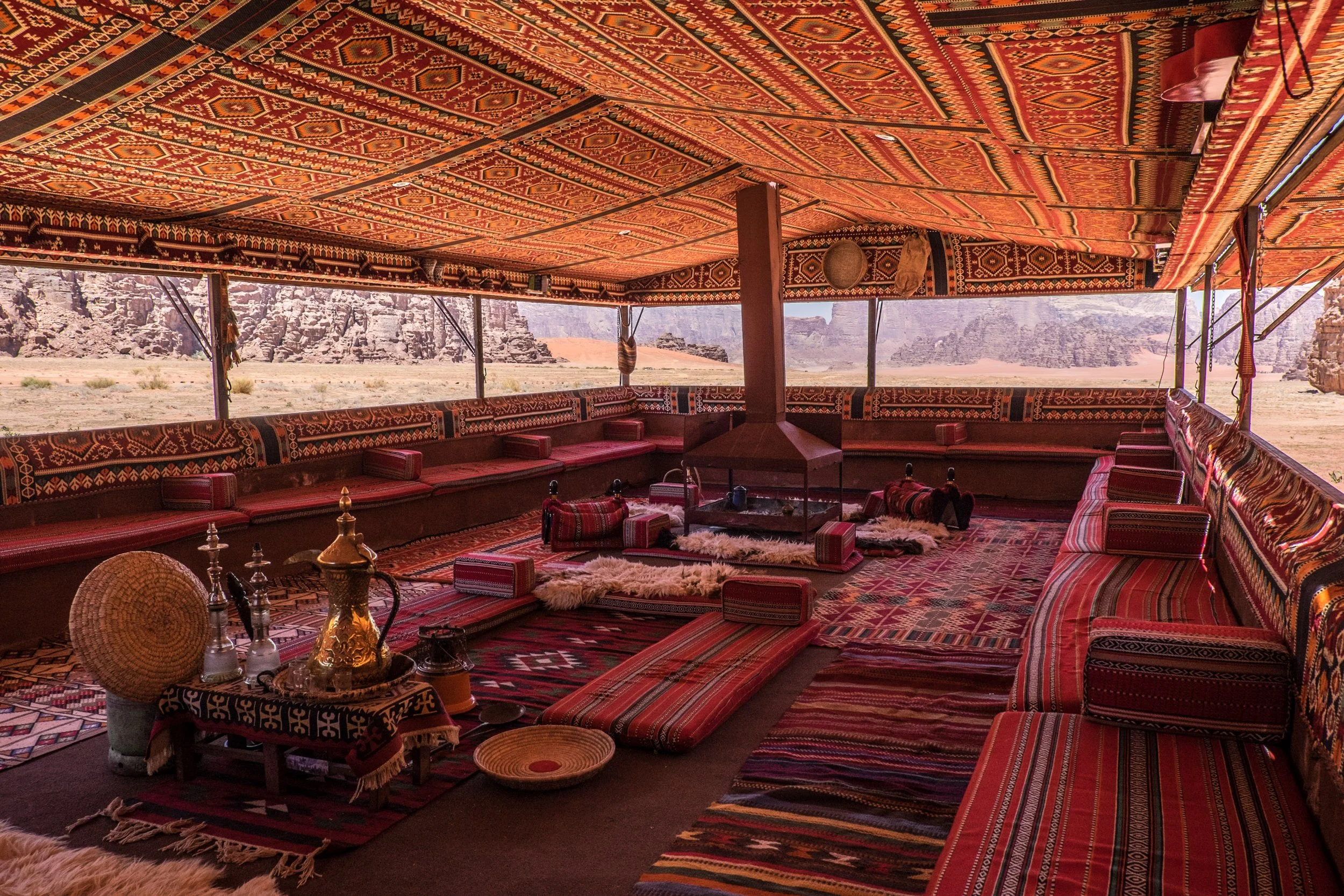 Bedouin Tent Interior