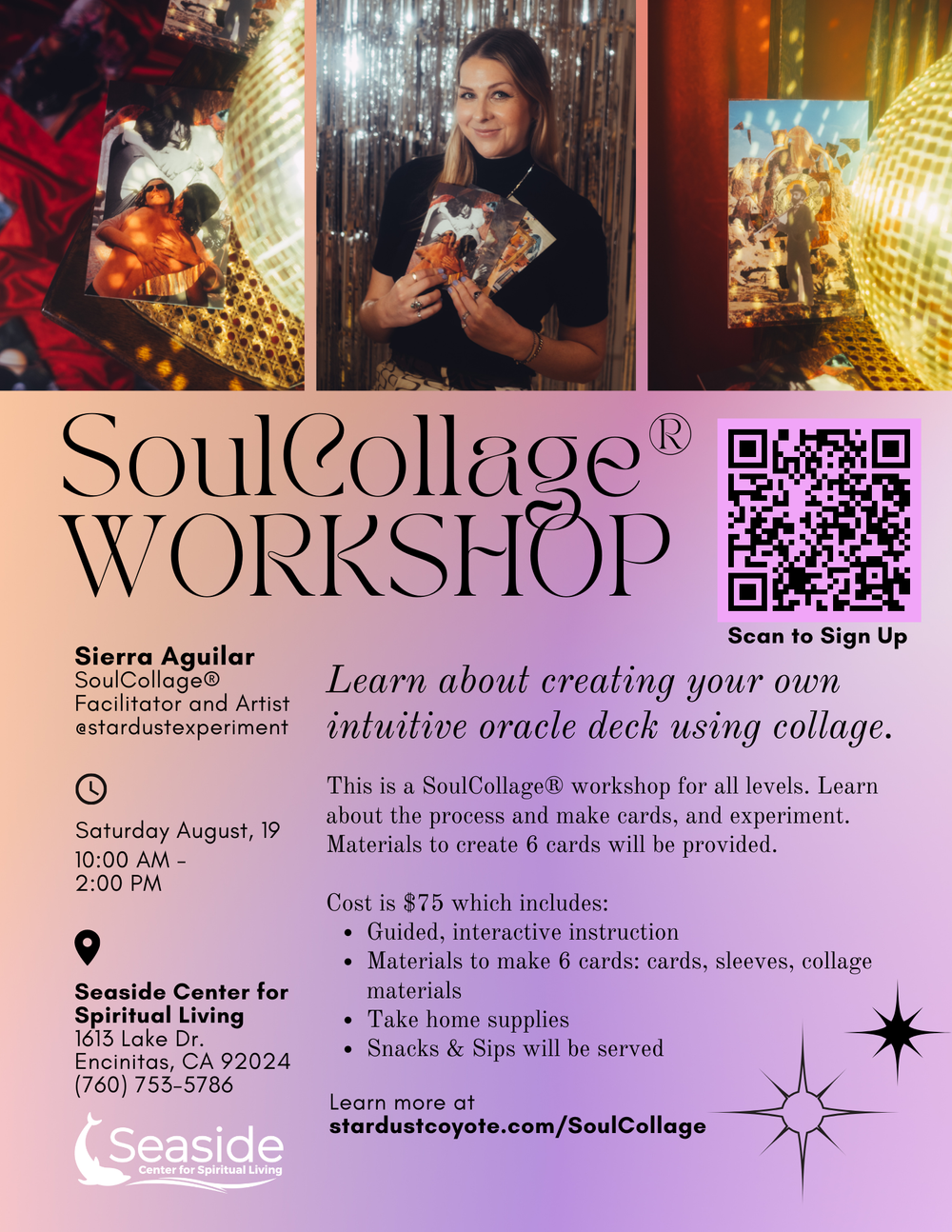 SoulCollage Workshops — Stardust Coyote