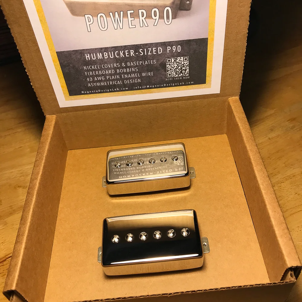 POWER90 · HUMBUCKER SIZED P90