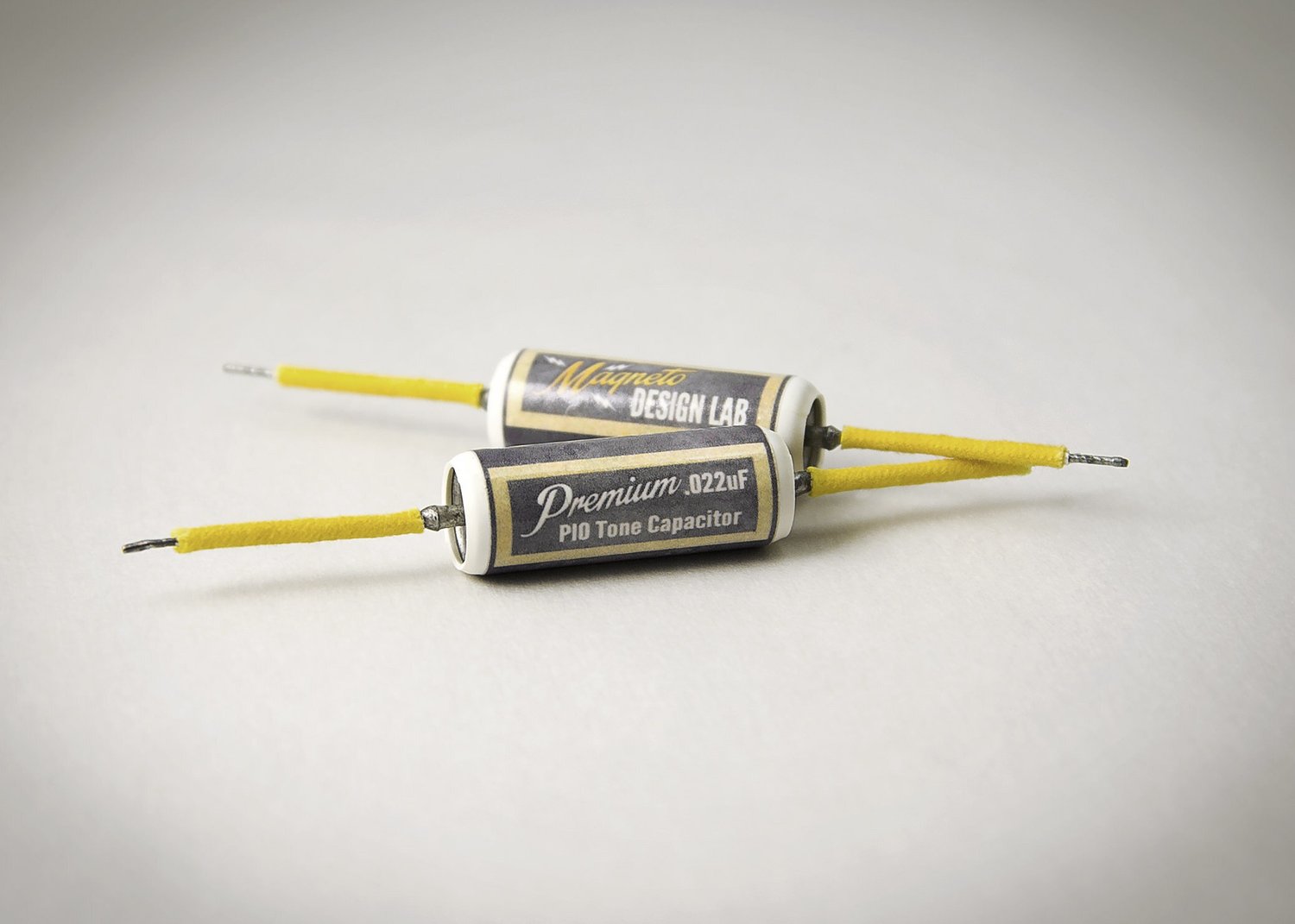 PIO TONE CAPS · PAPER IN OIL .022uF TONE CAPACITORS