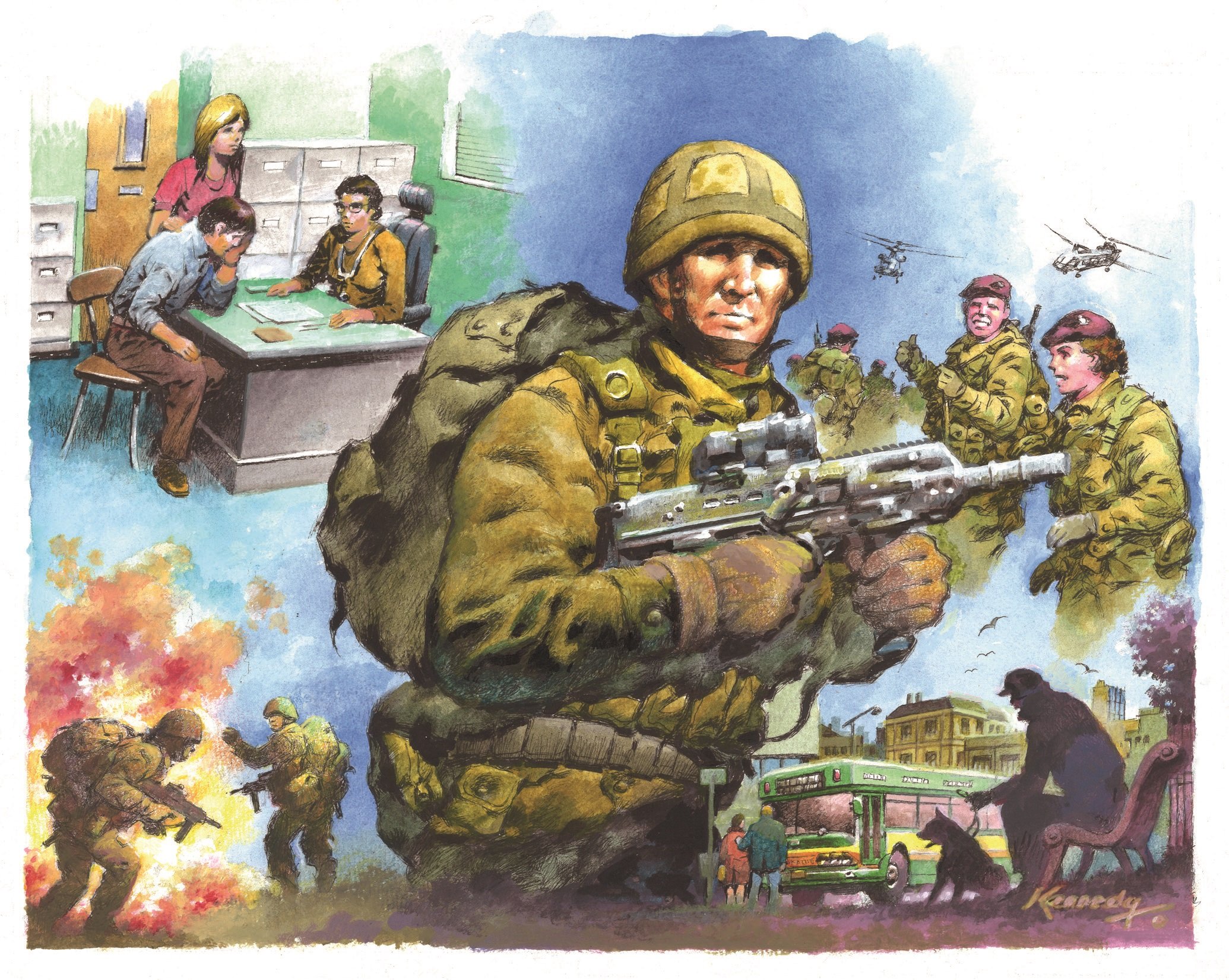 Ian Kennedy - 'Coming Home' Limited Edition Giclée Archival Print (UK ...