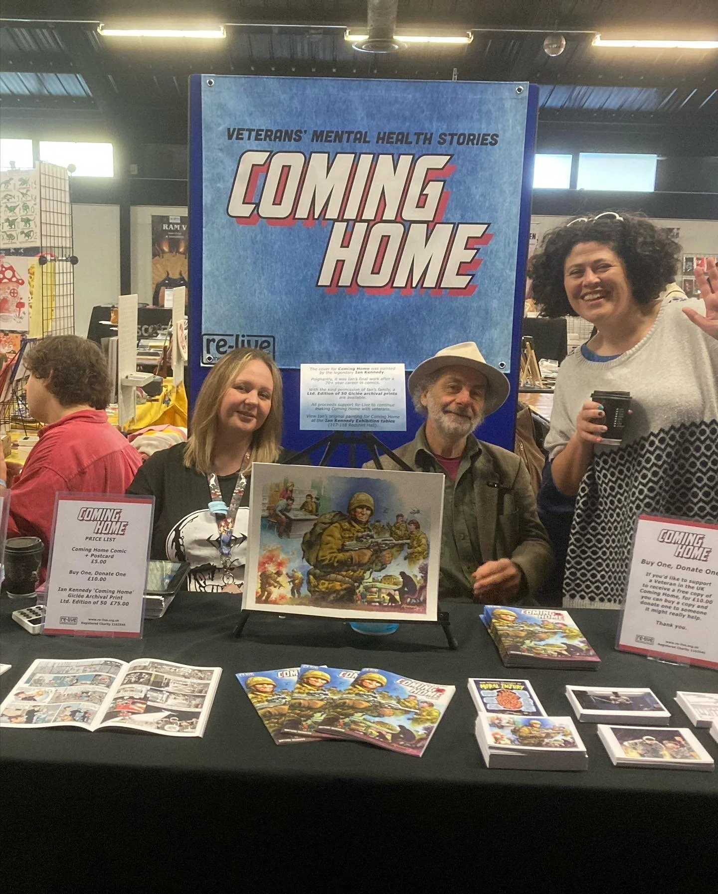 Coming Home comic — Re-Live