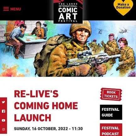 Coming Home comic — Re-Live