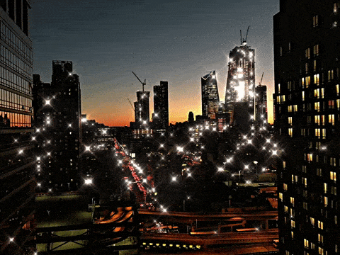 Twinkling Lights Gif