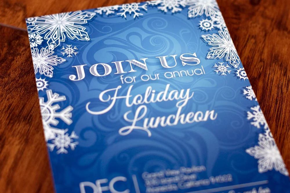Holiday Luncheon Invitation — Alex Tebow