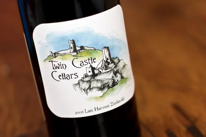 Twin Castle Cellars Wine Label — Alex Tebow