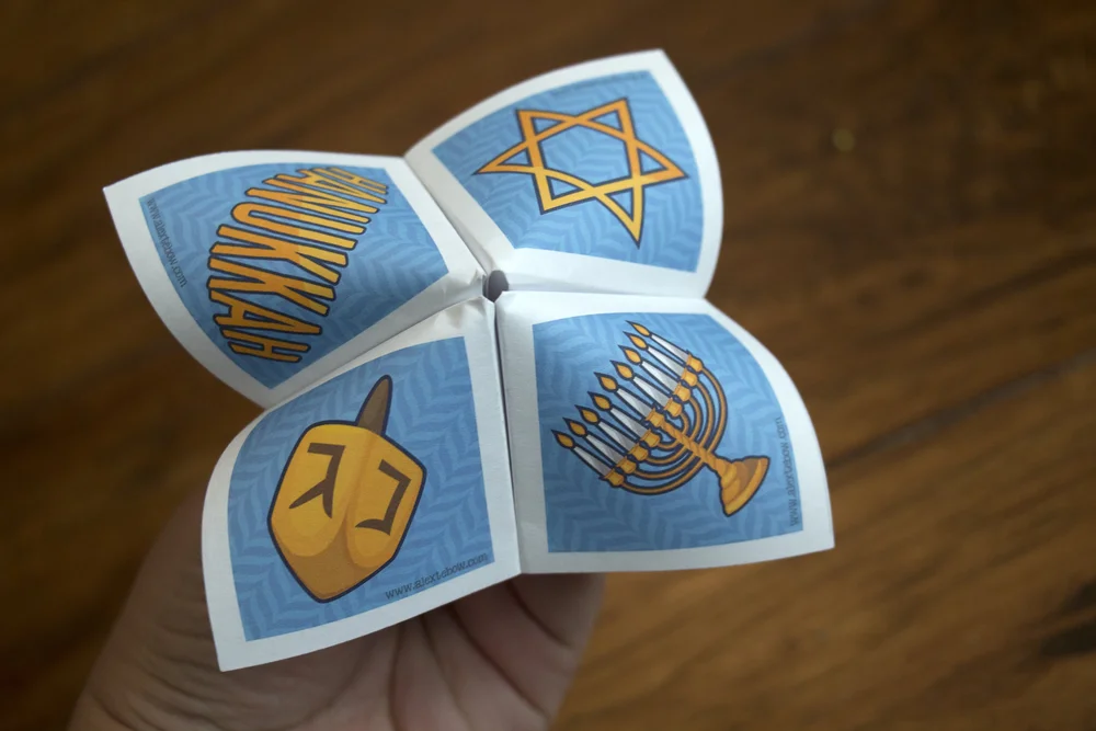 Hanukkah Cootie Catcher — Alex Tebow