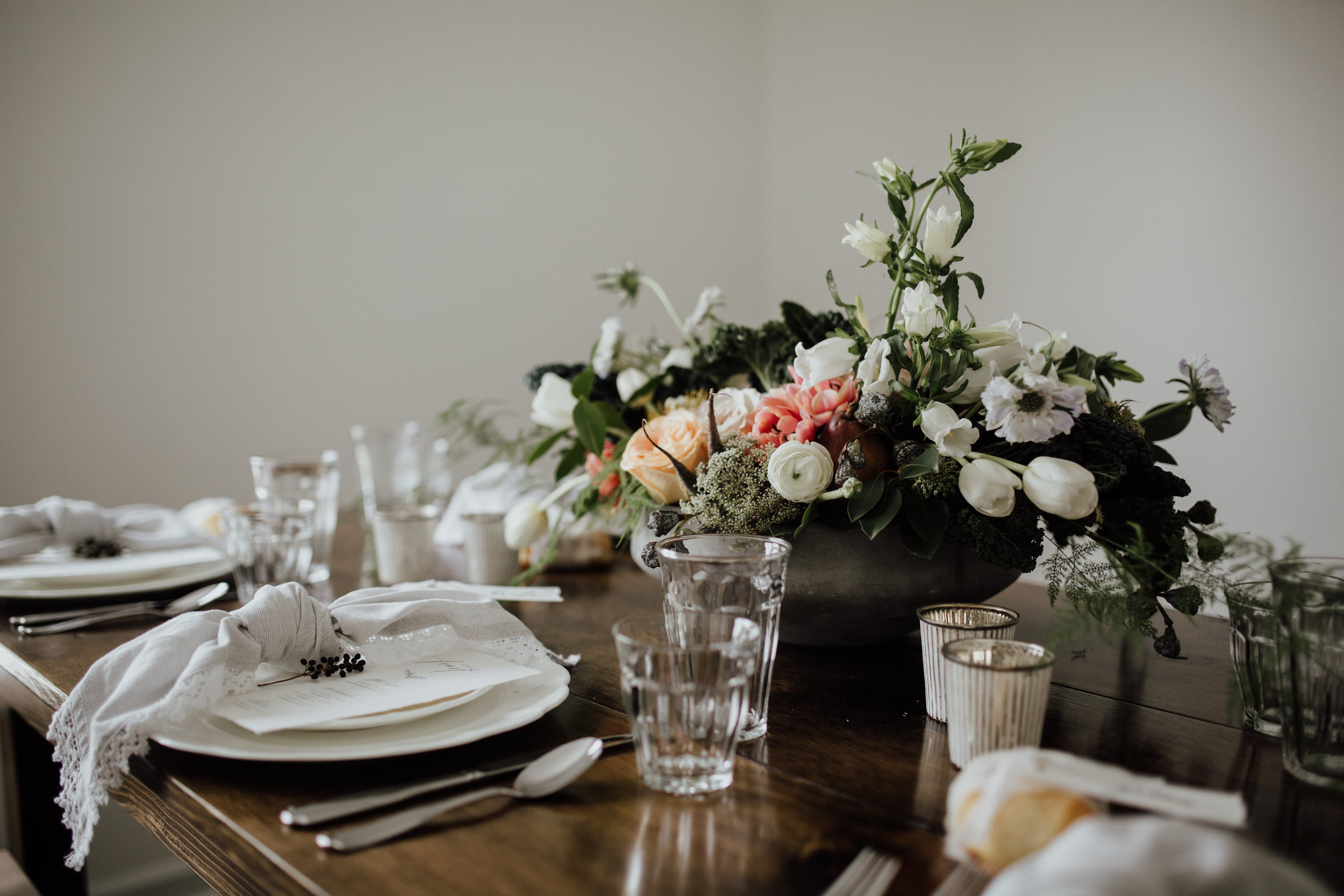 farm to table — wildly cultivated floral design