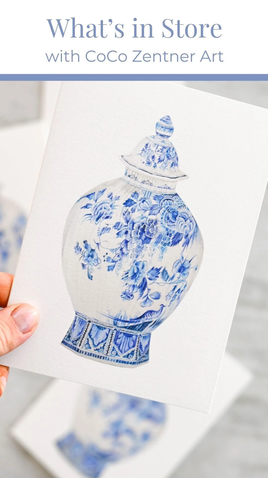 Folded Notecards — CoCo Zentner Art