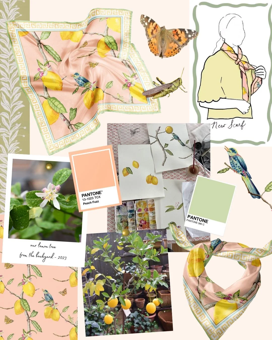 Celebrate Mother's Day in style with CoCo Zentner's hand-painted lemon ...