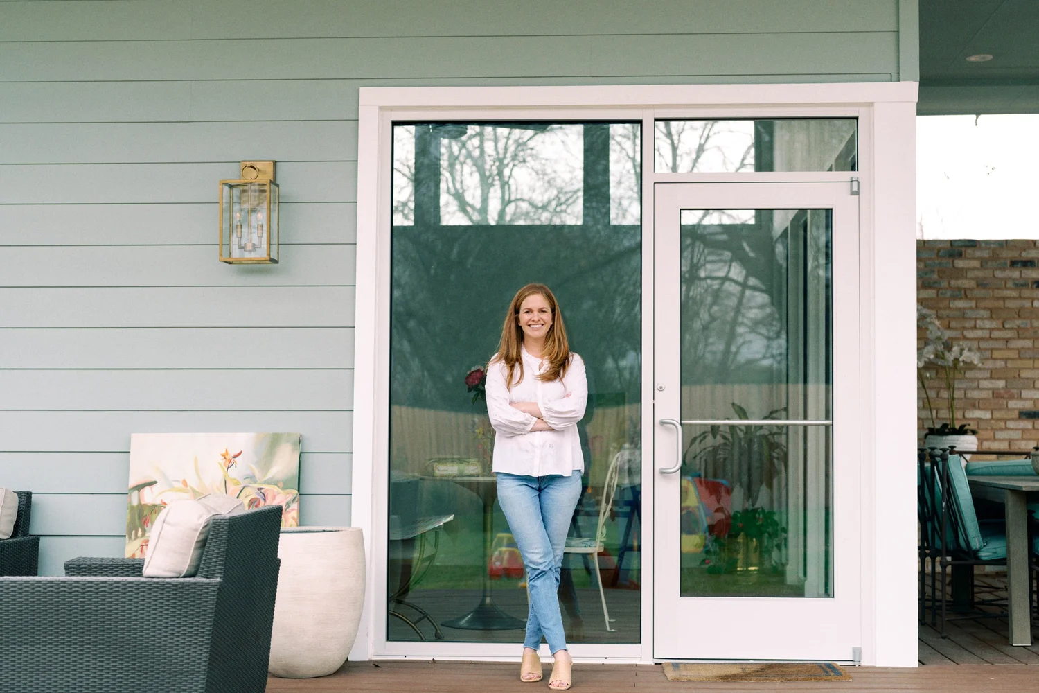 CoCo Zentner's Backyard Art Studio & Office Built-In Reveal ...