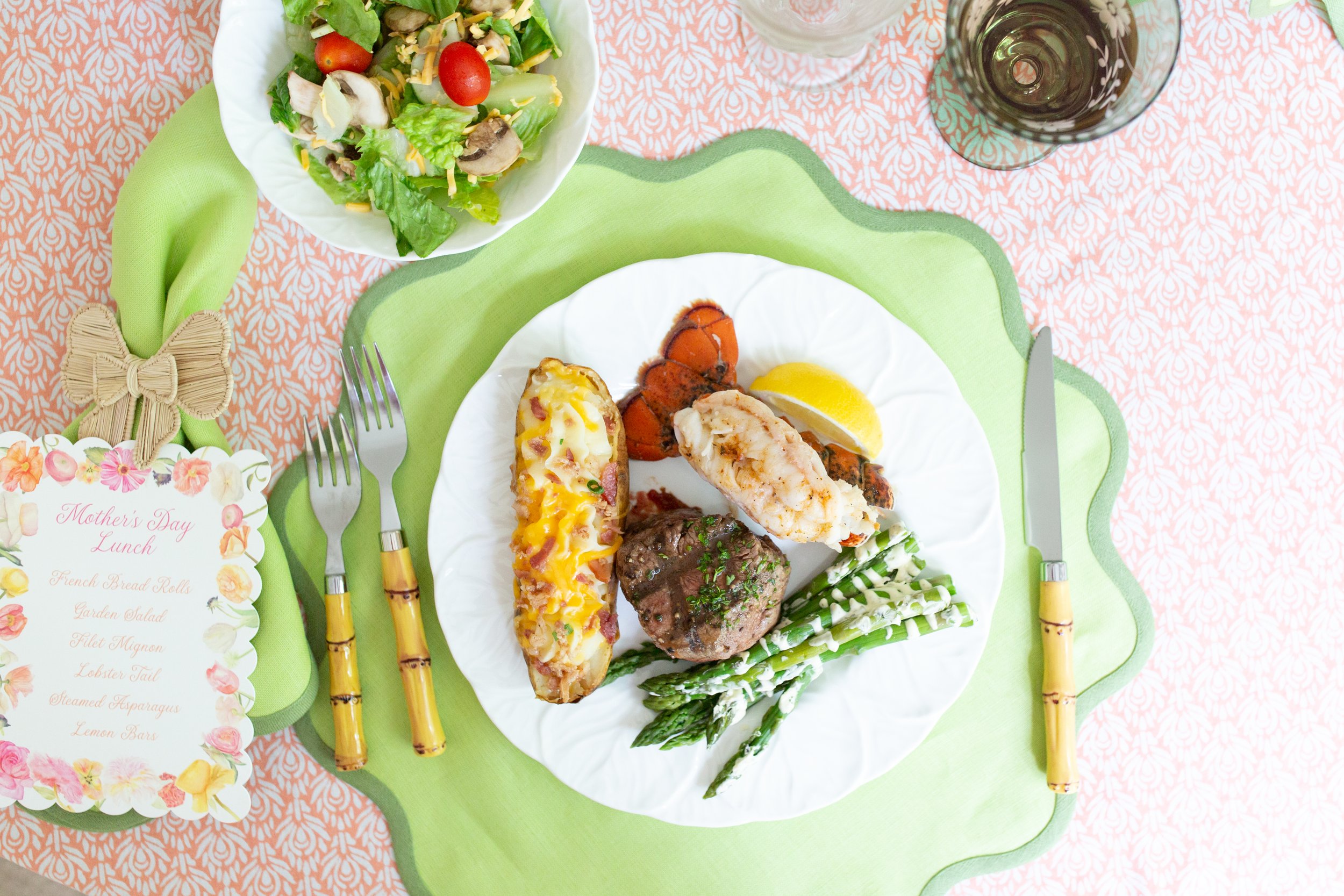 Mother's Day Luncheon Tablescape featuring Atlanta Tastemaker Darby ...