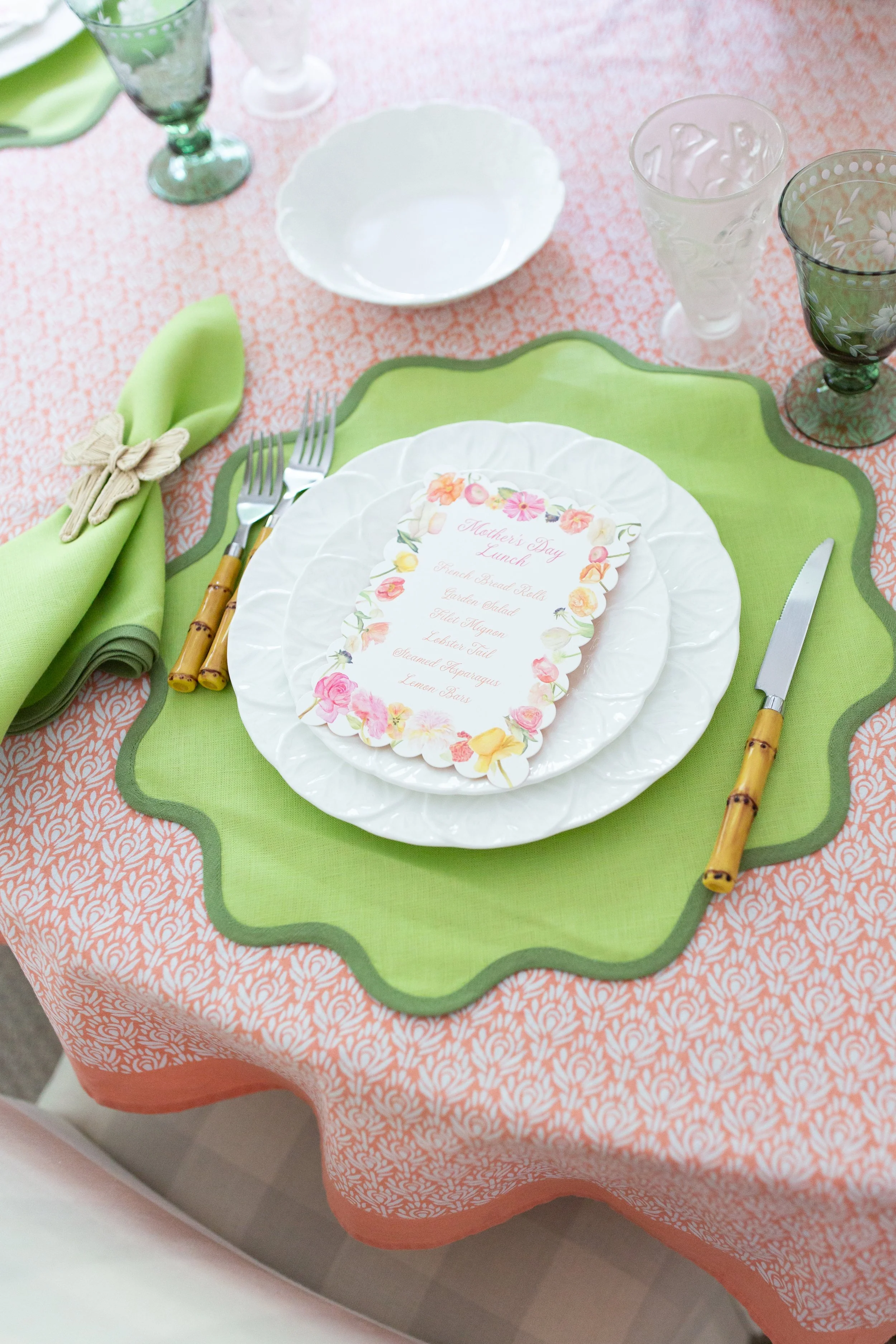 Mother's Day Luncheon Tablescape featuring Atlanta Tastemaker Darby ...