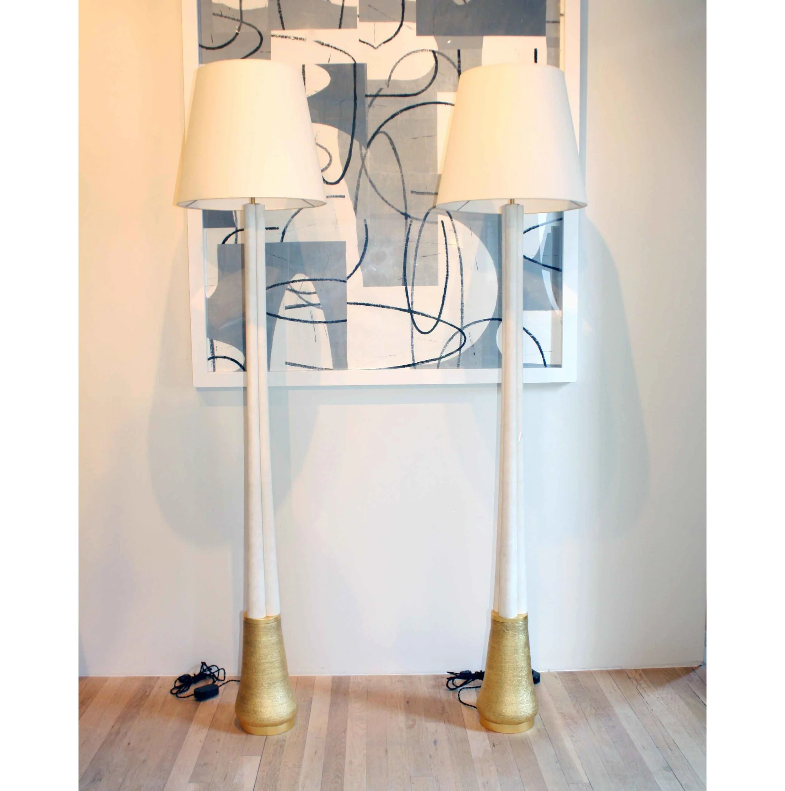 Ceramic Standing Lamp — Gerald Bland