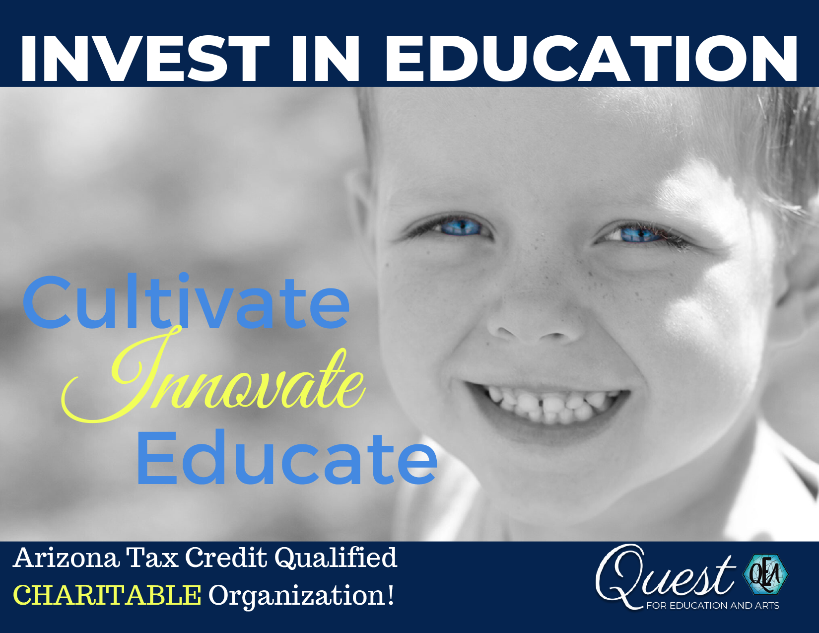 Donate — Quest for Education and Arts