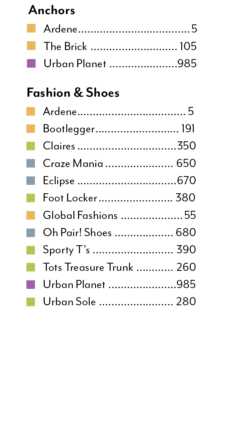 Mall Map — Gateway