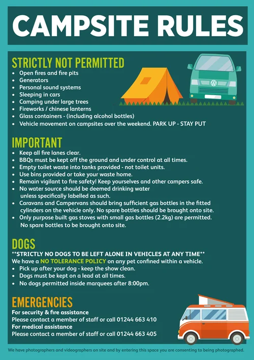 Important Information and FAQs — Camper Calling