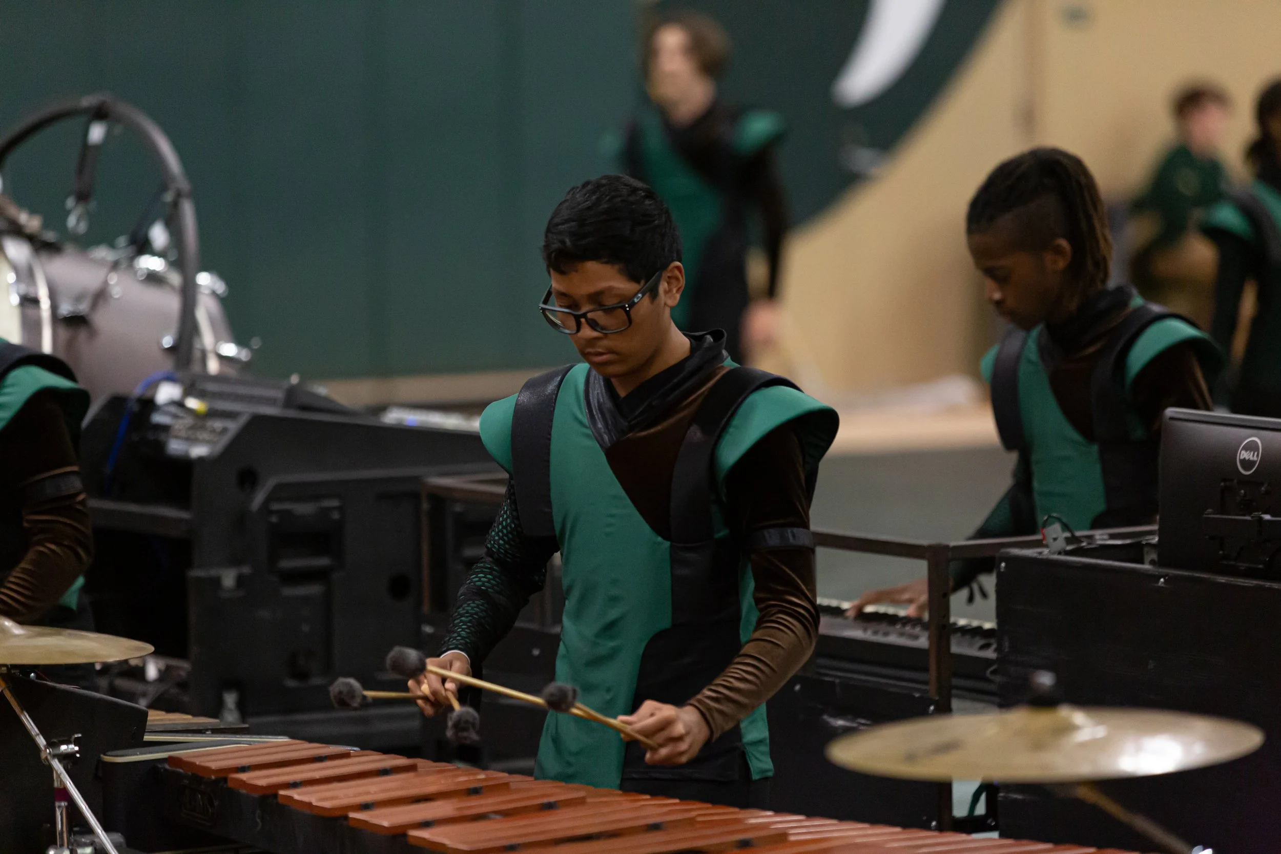 Indoor Drumline — Oakleaf Band