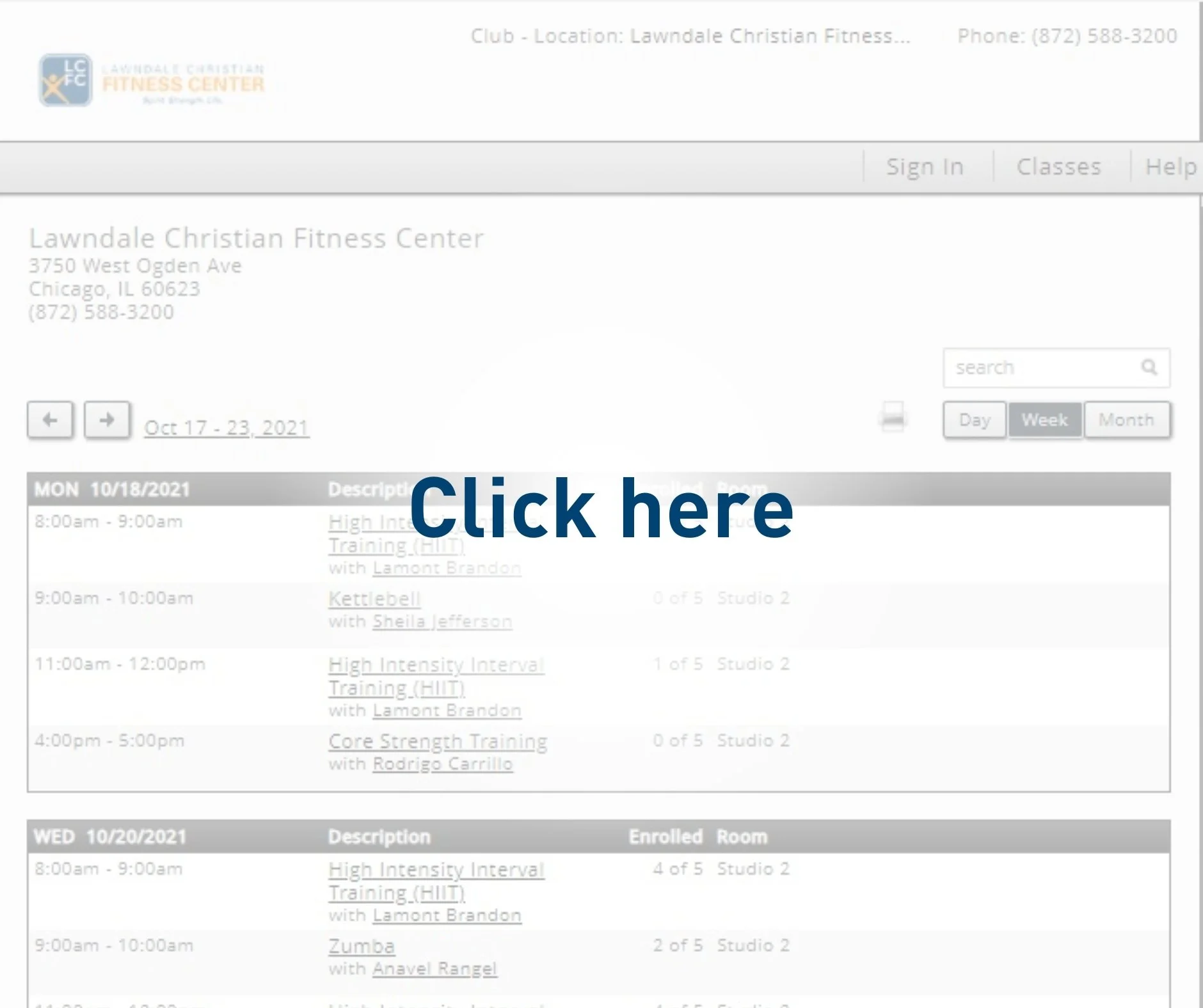 Group Classes — LCFC
