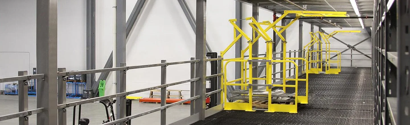 Mezzanine Gates — Waymarc | Racking, Shelving & Industrial Supplies