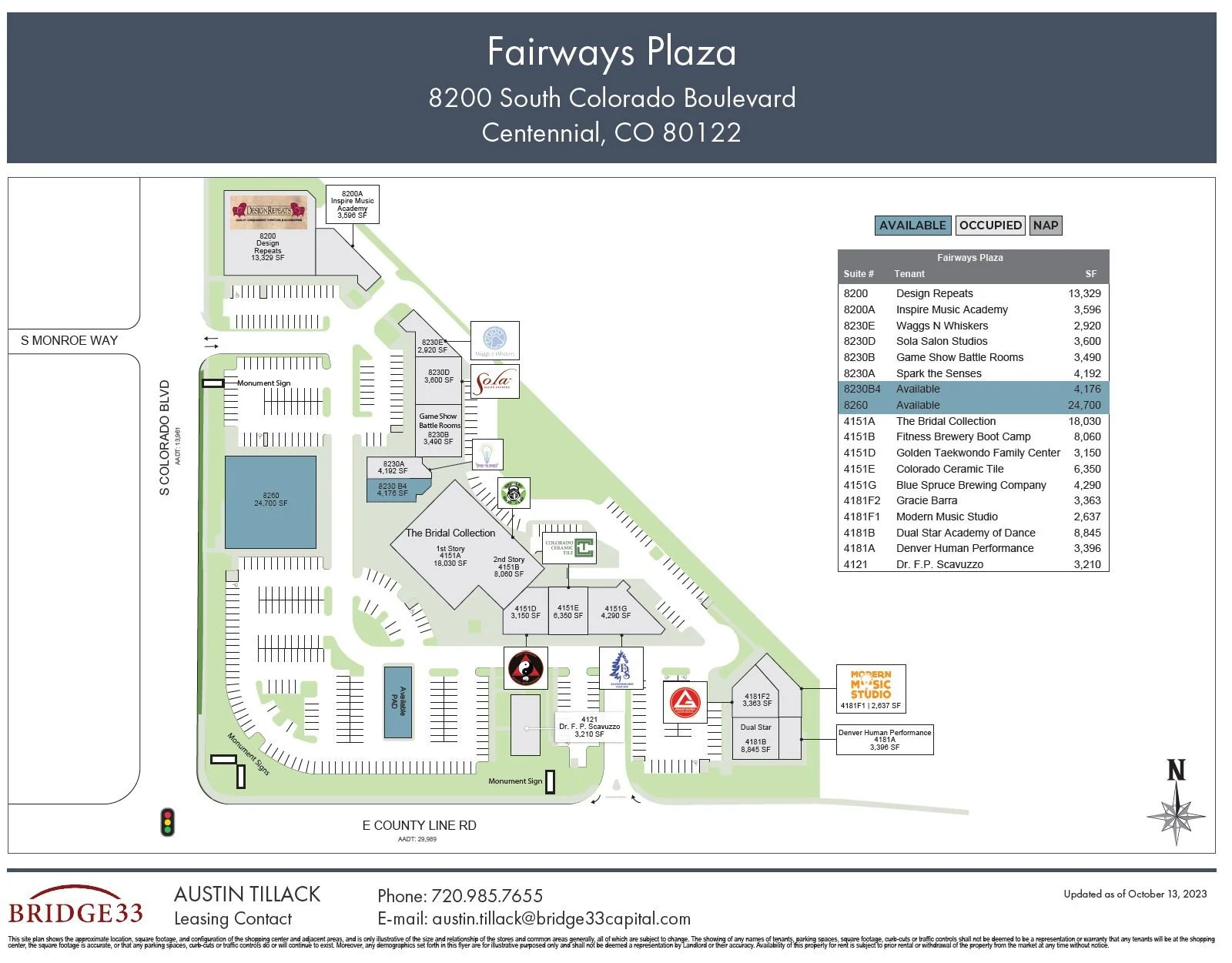 Fairways Plaza — Bridge33