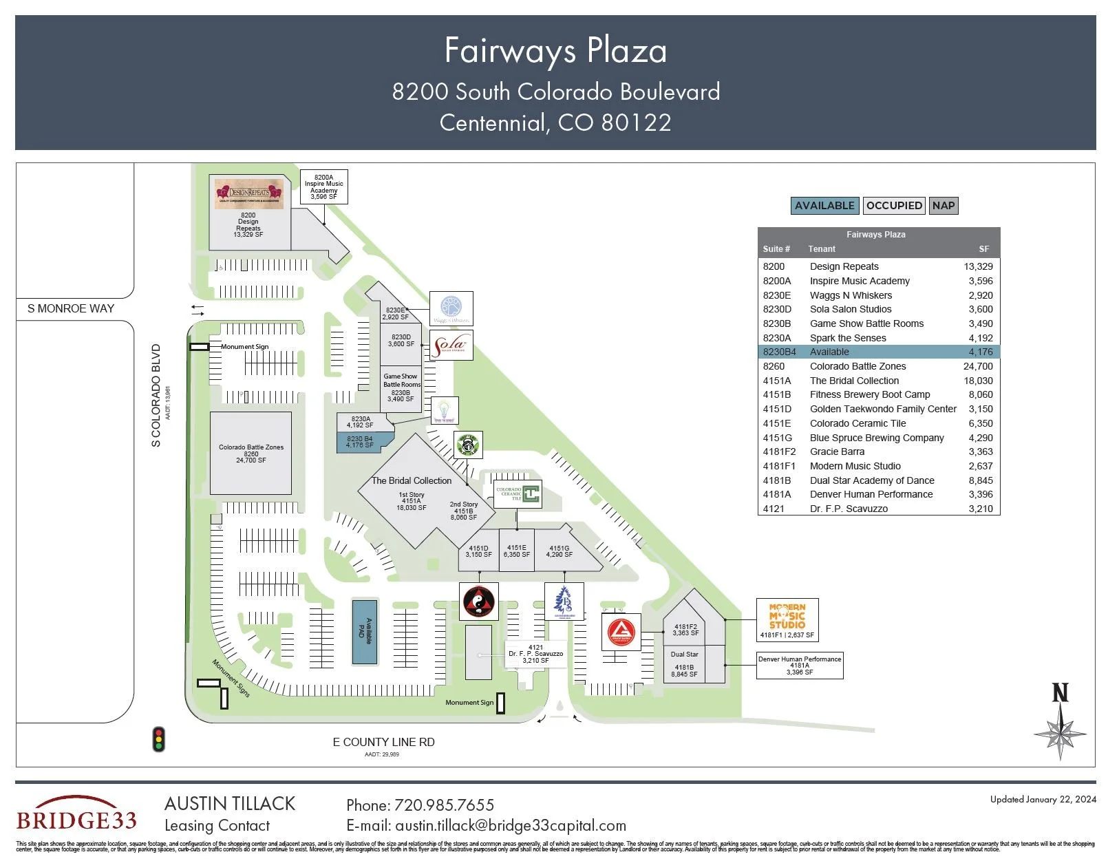 Fairways Plaza — Bridge33