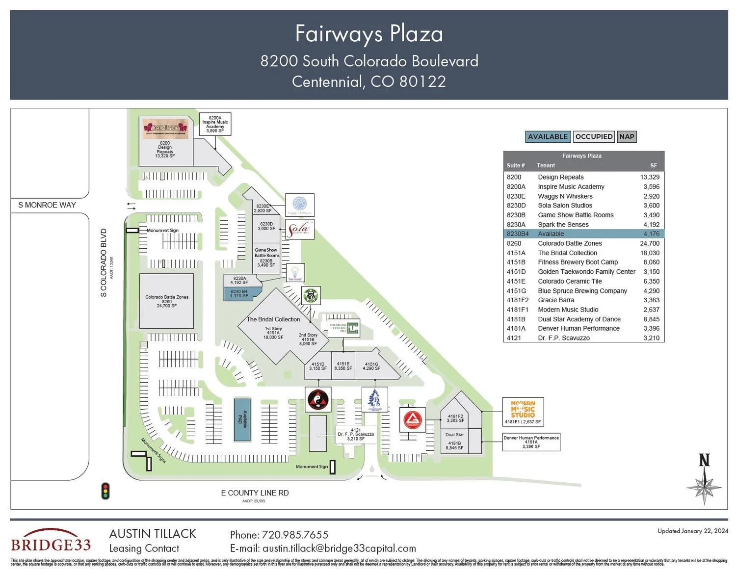 Fairways Plaza — Bridge33