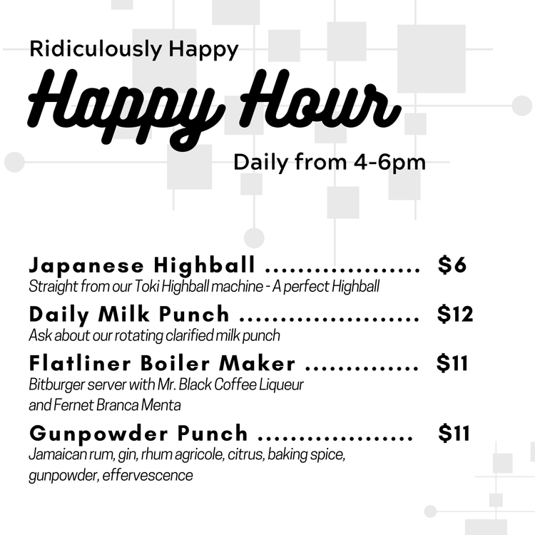 Menu — Rob Roy