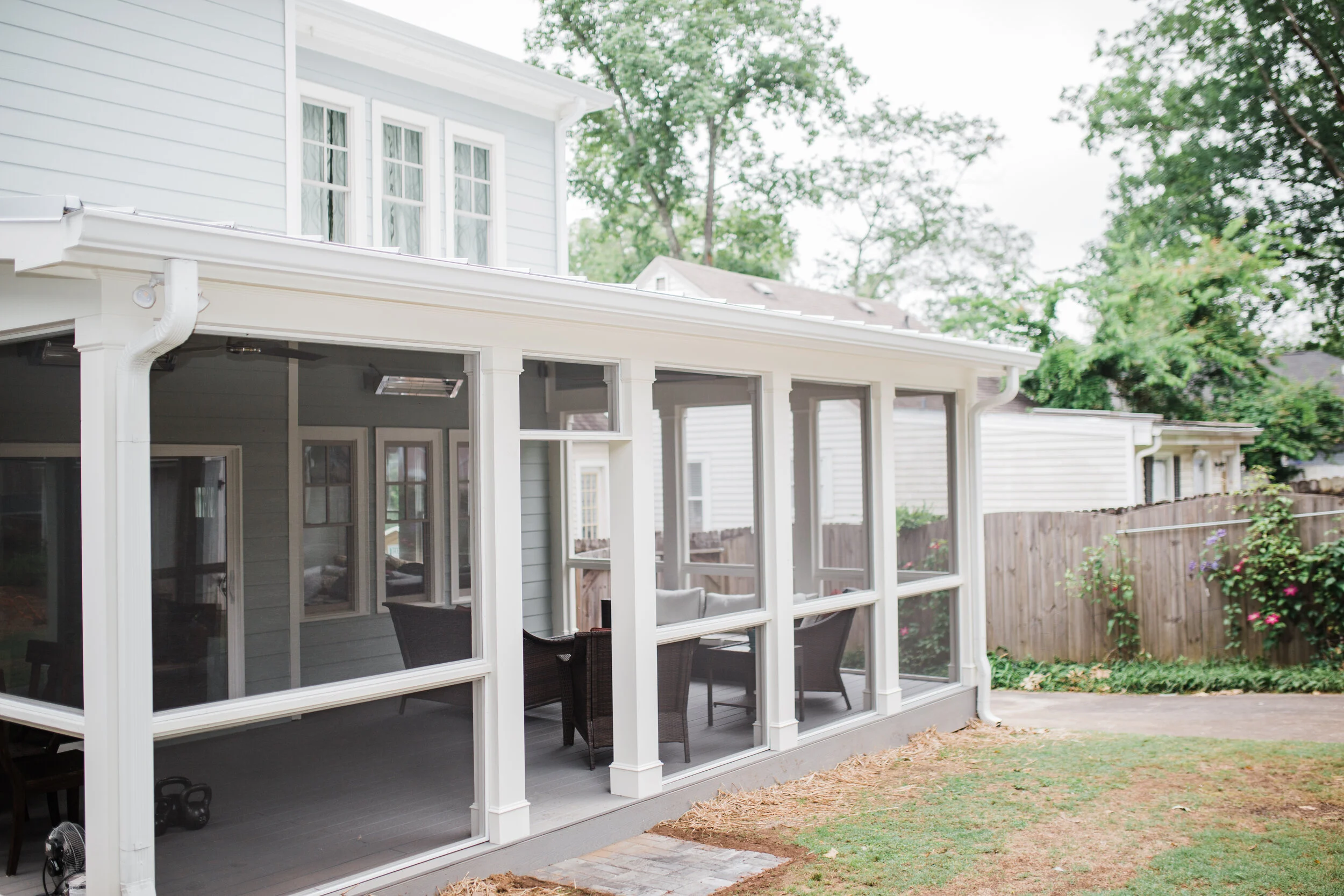 Cottage Screen Porch | Benjamin Andrew Construction — North Georgia ...