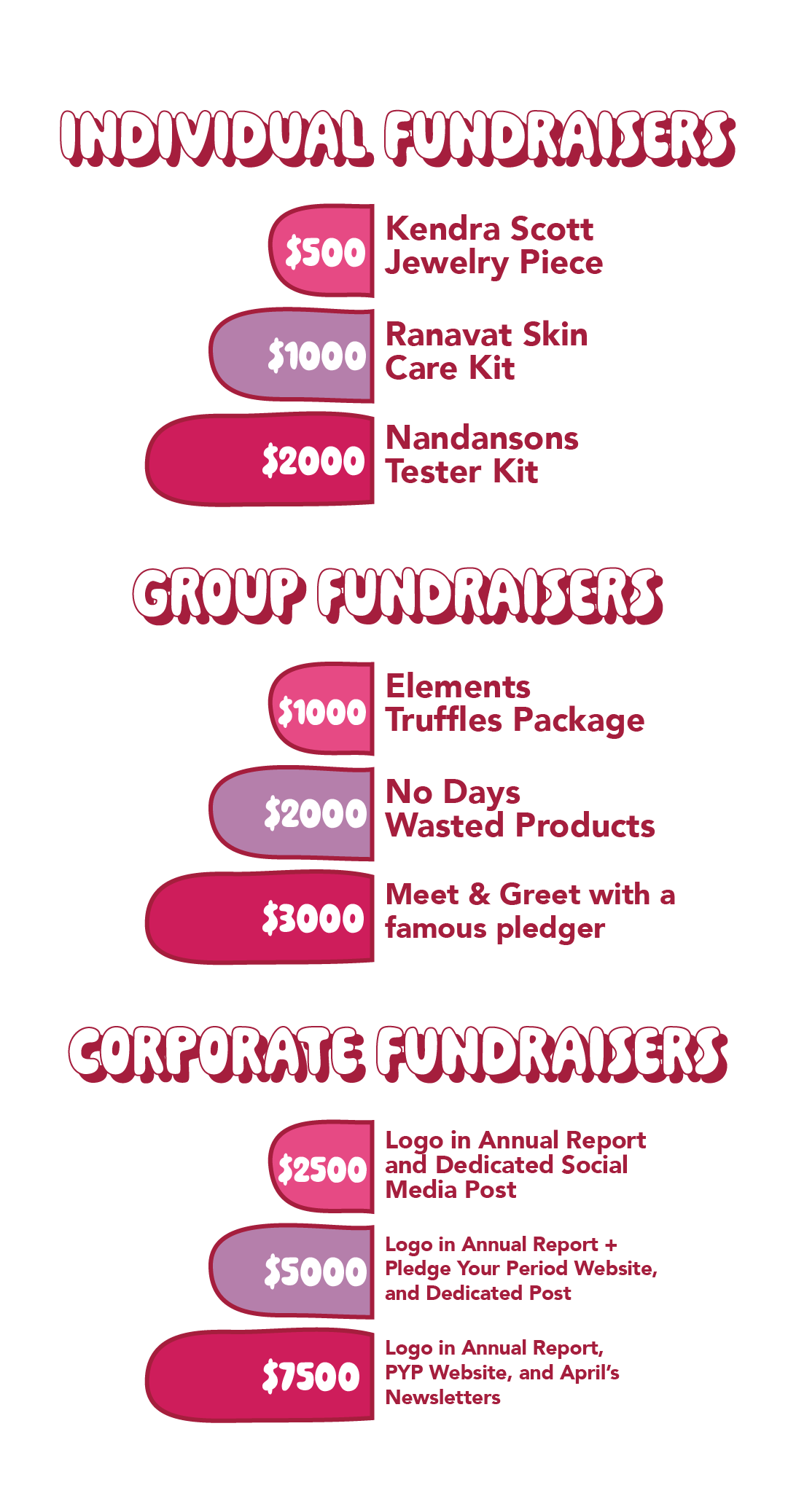 Fundraise — Pledge Your Period | The Desai Foundation