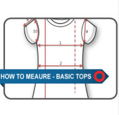 How to Measure Guide - Basic Tops — Clothier Design Source