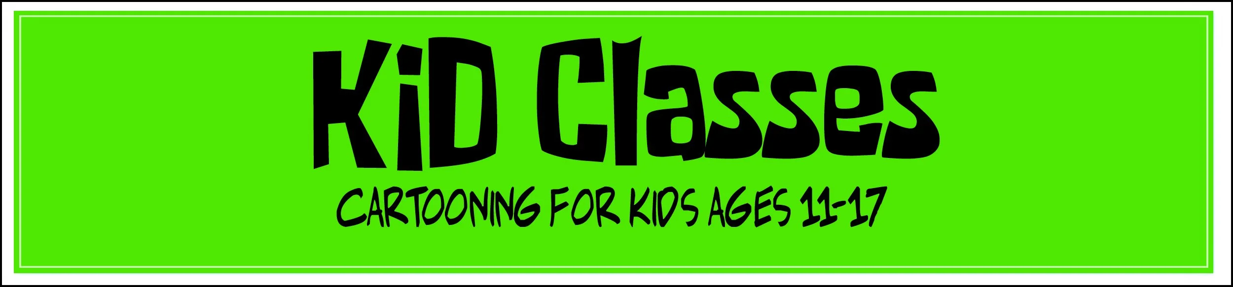 Kid Ages 11-17 Cartooning Classes — The Cartoonist Academy